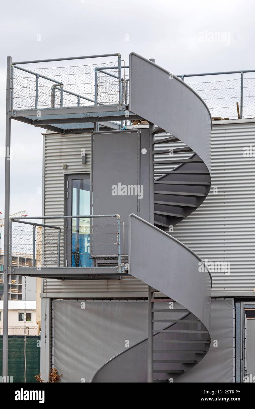 Spiral staircase external hi-res stock photography and images - Alamy
