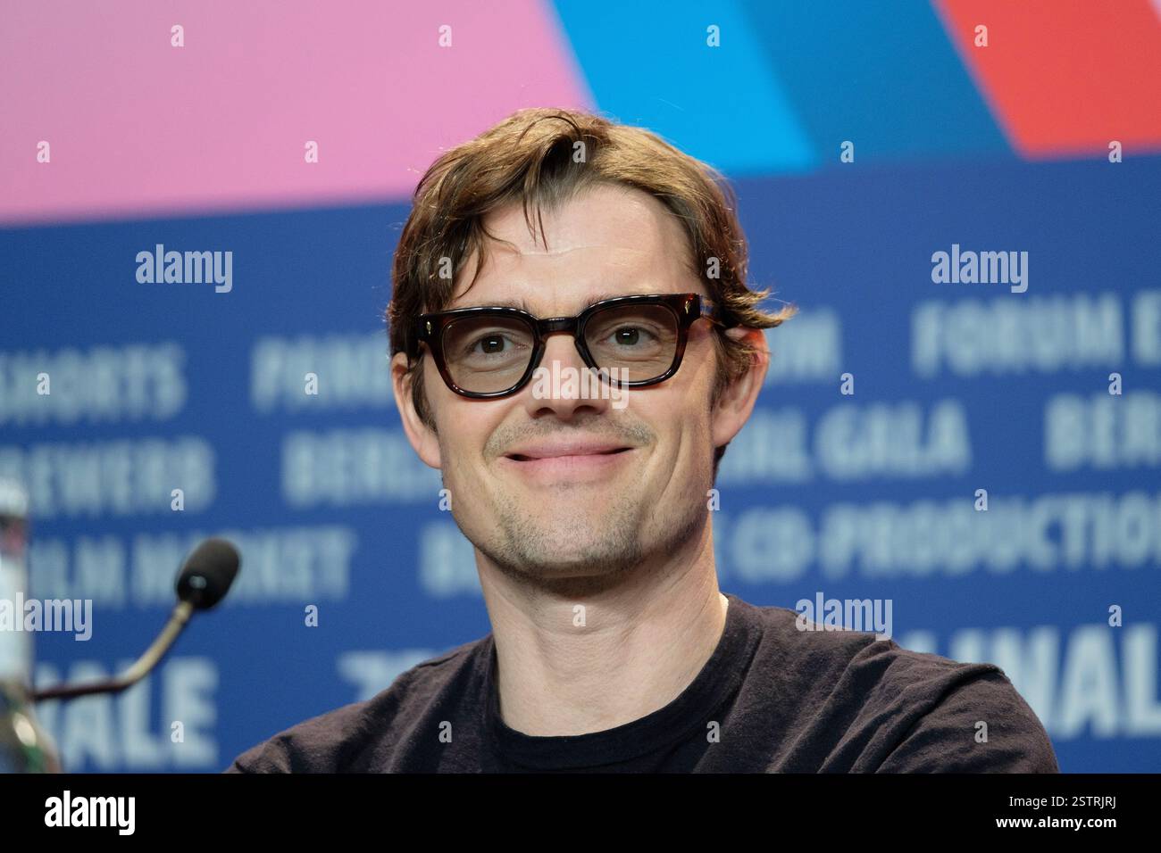 British actor Sam Riley attends a press conference for the film ...