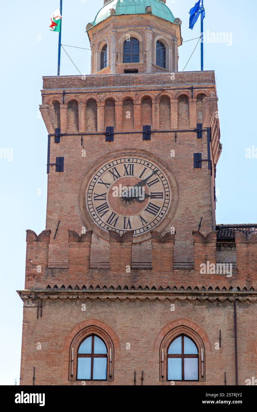 Clock tower of bologna hi-res stock photography and images - Alamy
