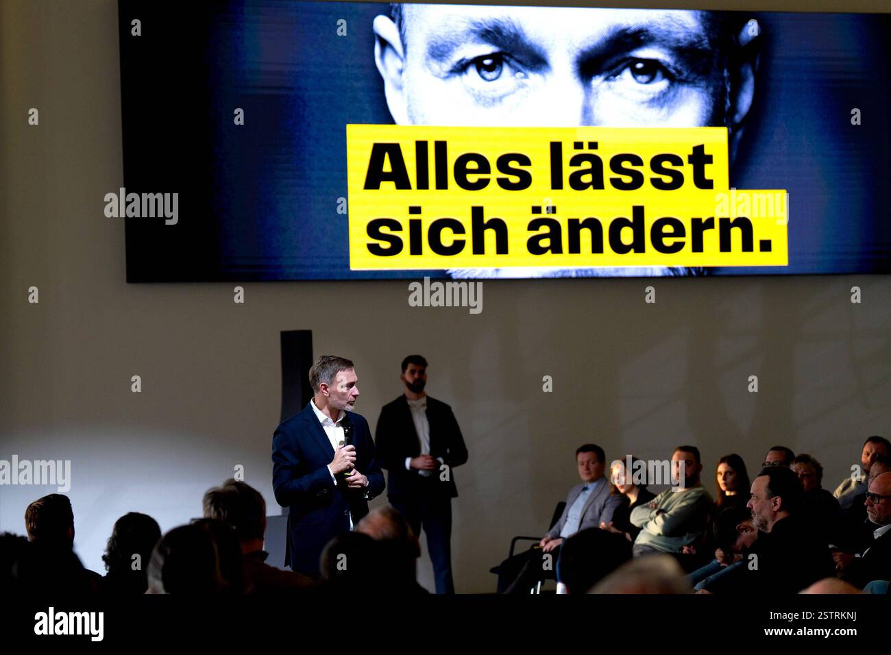 19.02.2025, xydrx, Köln, Wahlkampfveranstaltung FDP: Spitzenkandidat ...