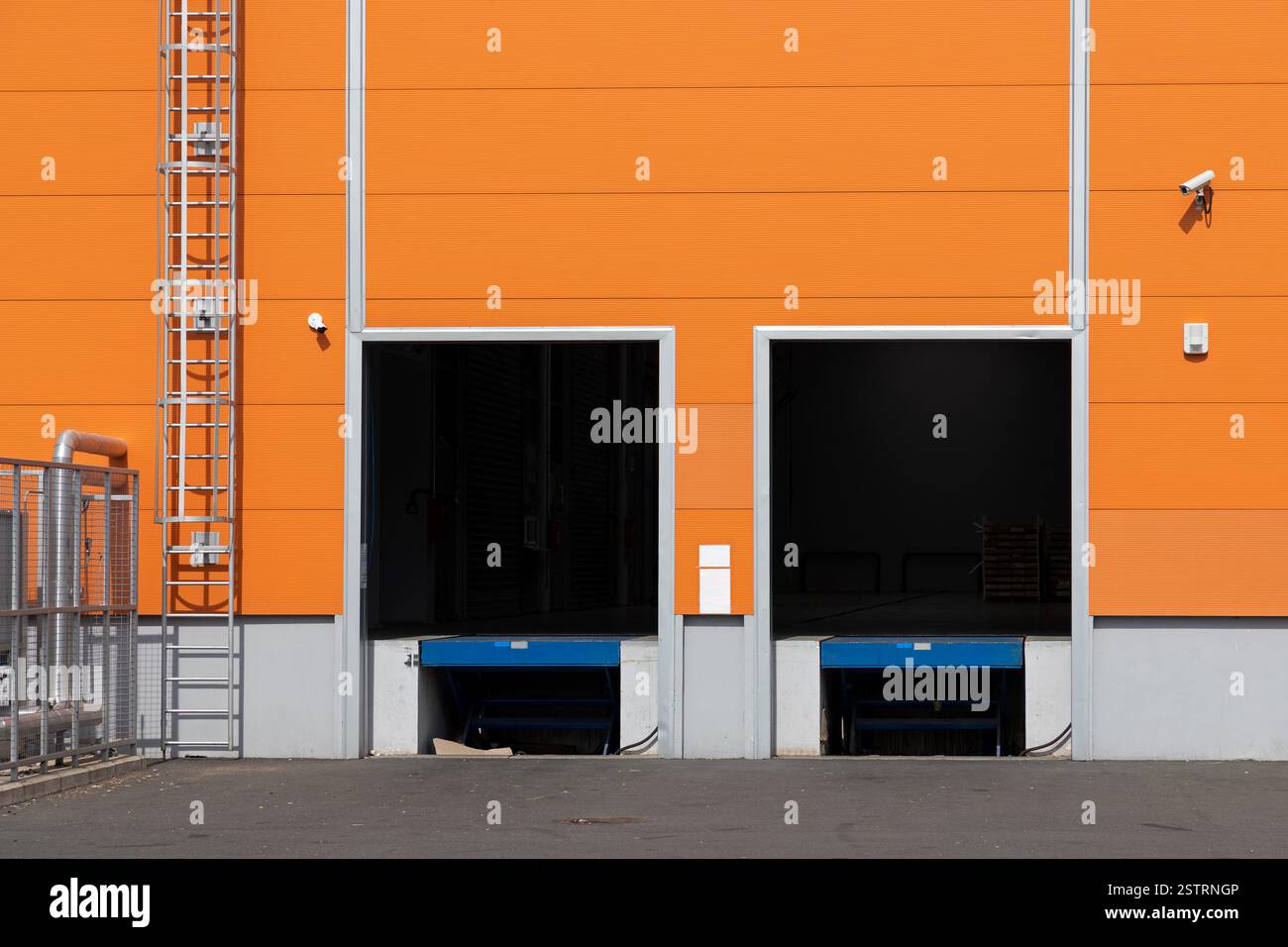 Two Loading Cargo Stock Photo - Alamy