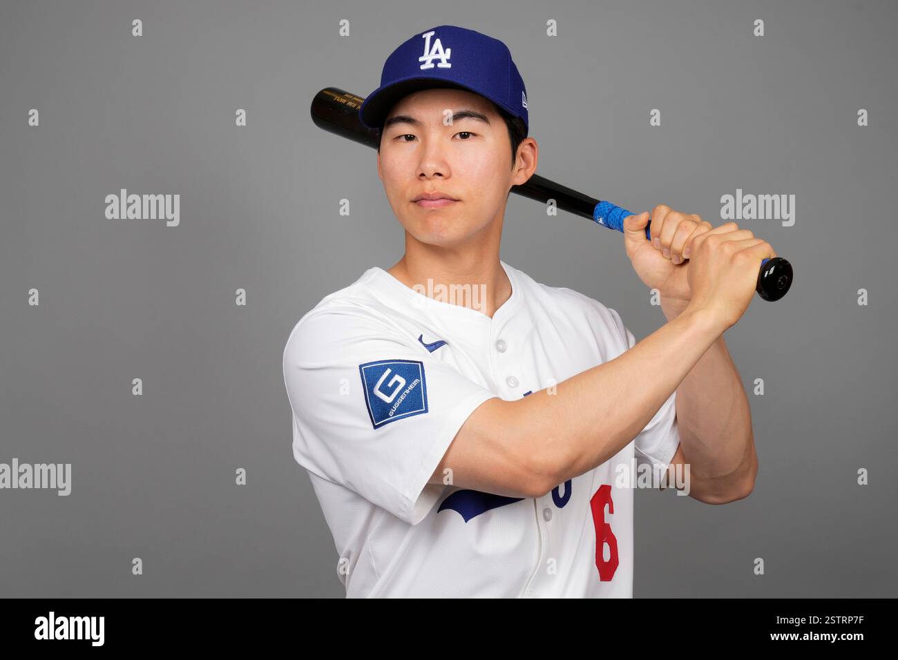 This is a 2025 photo of infielder/outifelder Hyeseong Kim of the Los ...