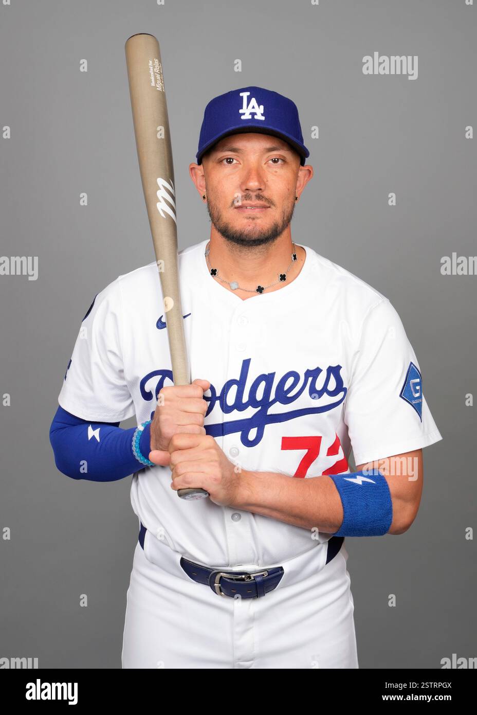 This is a 2025 photo of shortstop Miguel Rojas of the Los Angeles ...