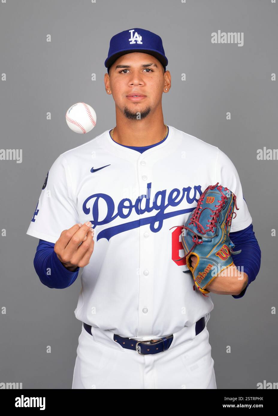This is a 2025 photo of pitcher Edgardo Henriquez of the Los Angeles ...