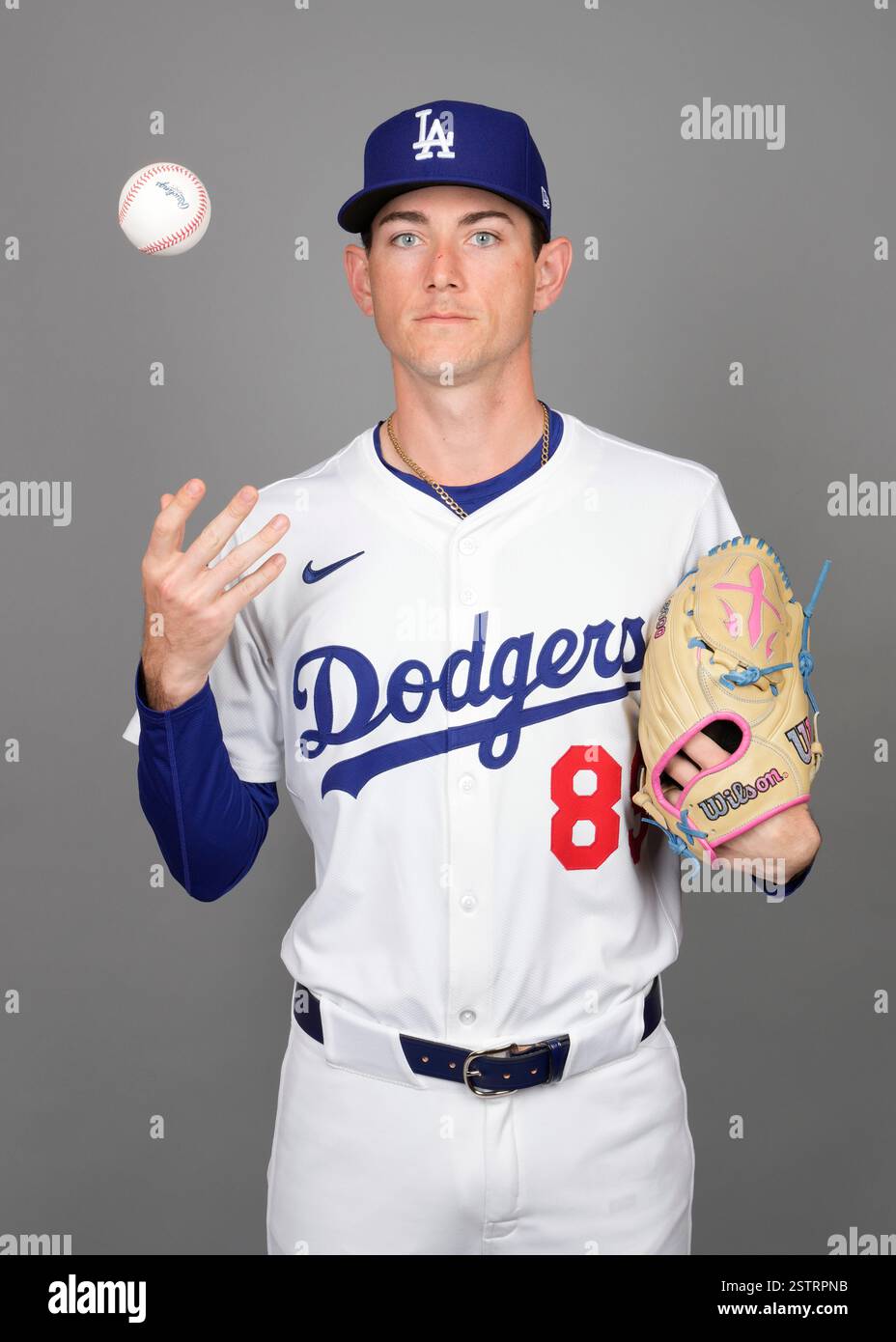This is a 2025 photo of pitcher Justin Jarvis of the Los Angeles ...