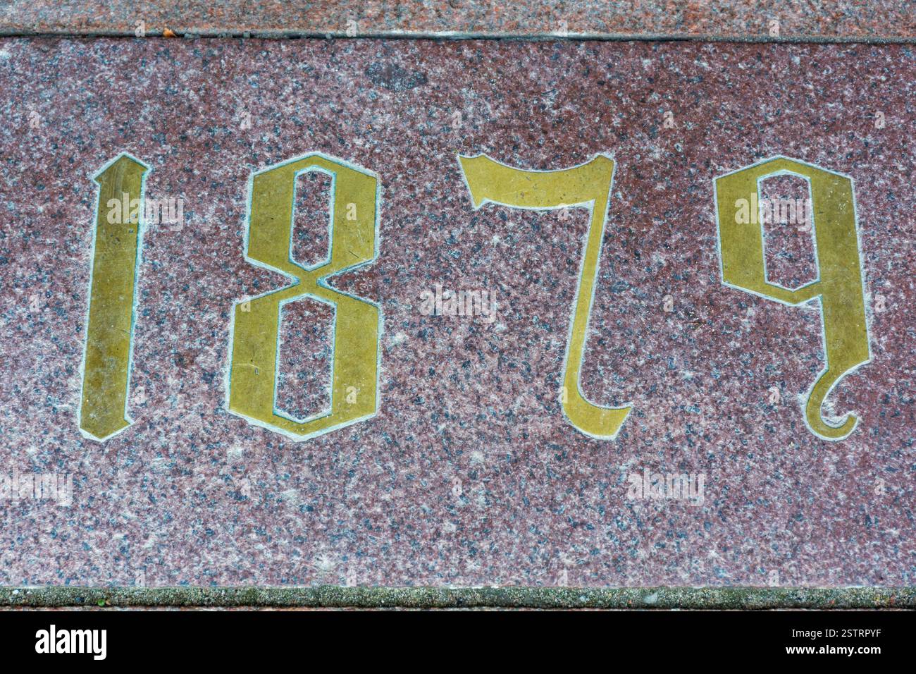 Brass numbers hi-res stock photography and images - Alamy
