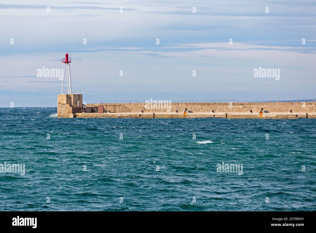 Long Pier Dock Stock Photo - Alamy