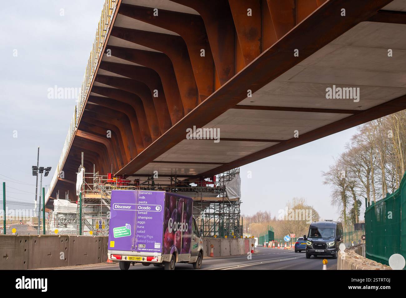 Wendover, UK. 19th February, 2025. HS2 High Speed Rail are continuing ...