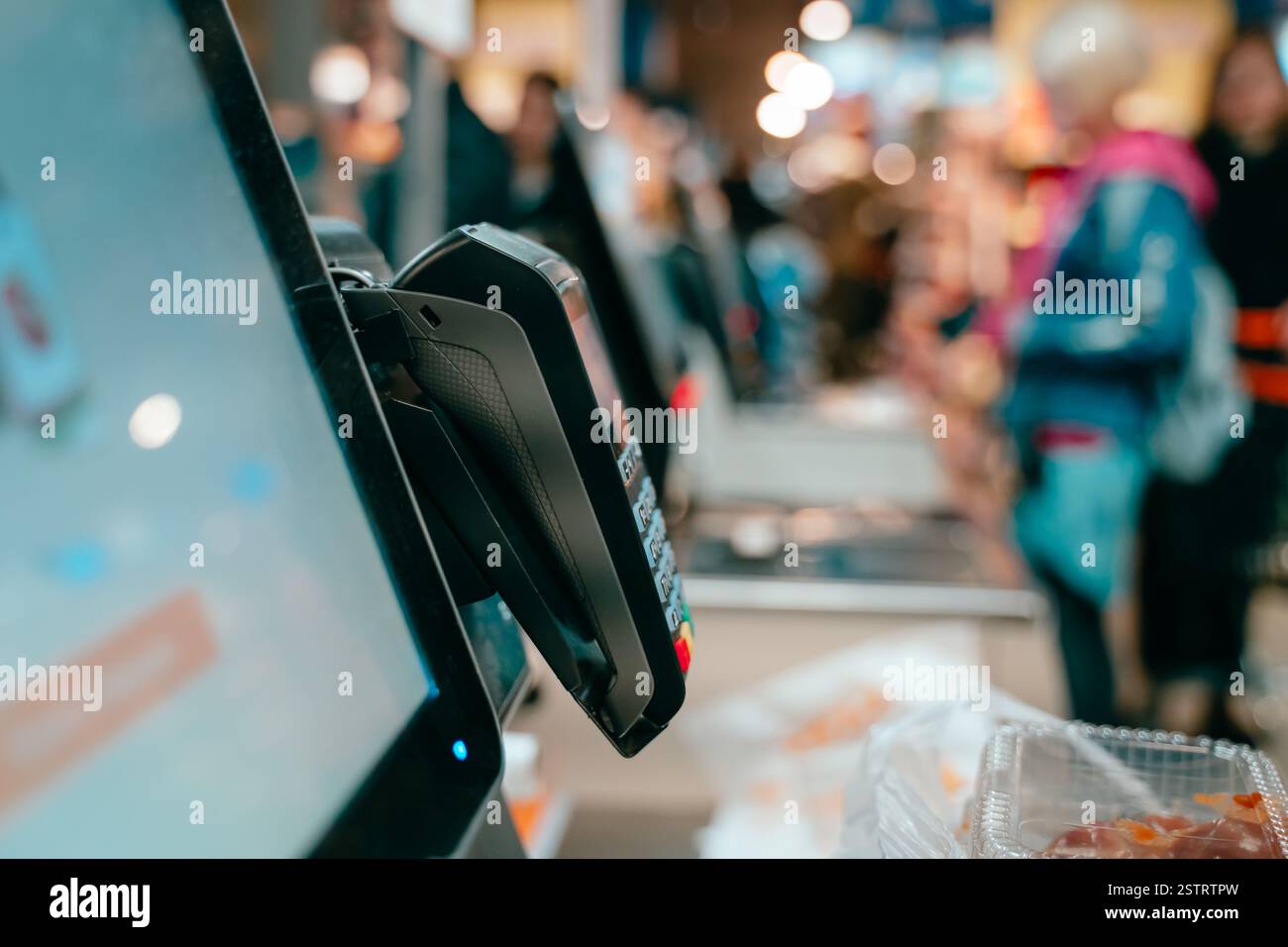 Electronic money transfer pos terminal hi-res stock photography and ...