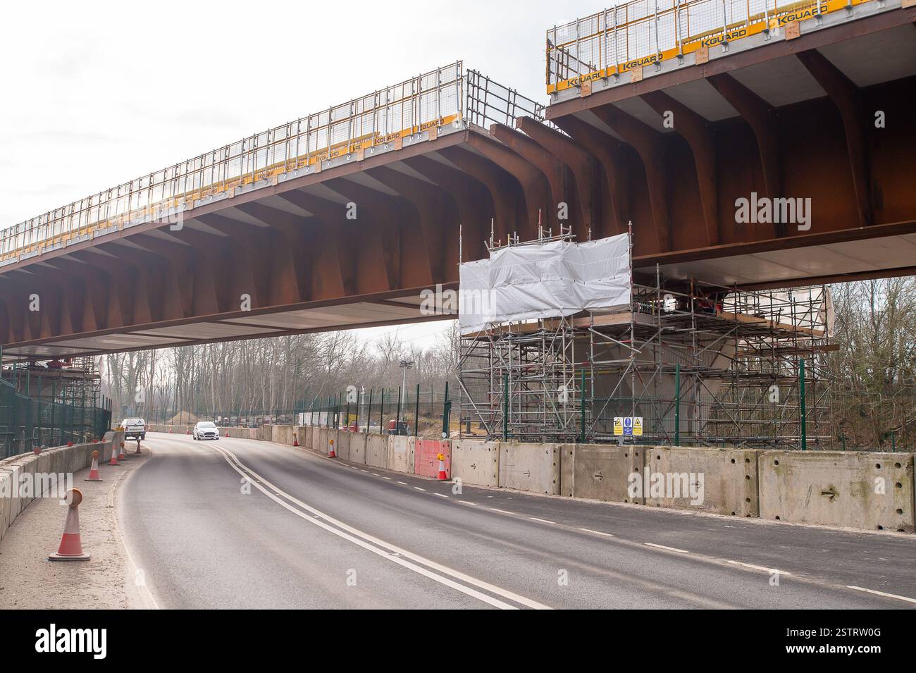 Wendover, UK. 19th February, 2025. HS2 High Speed Rail are continuing ...
