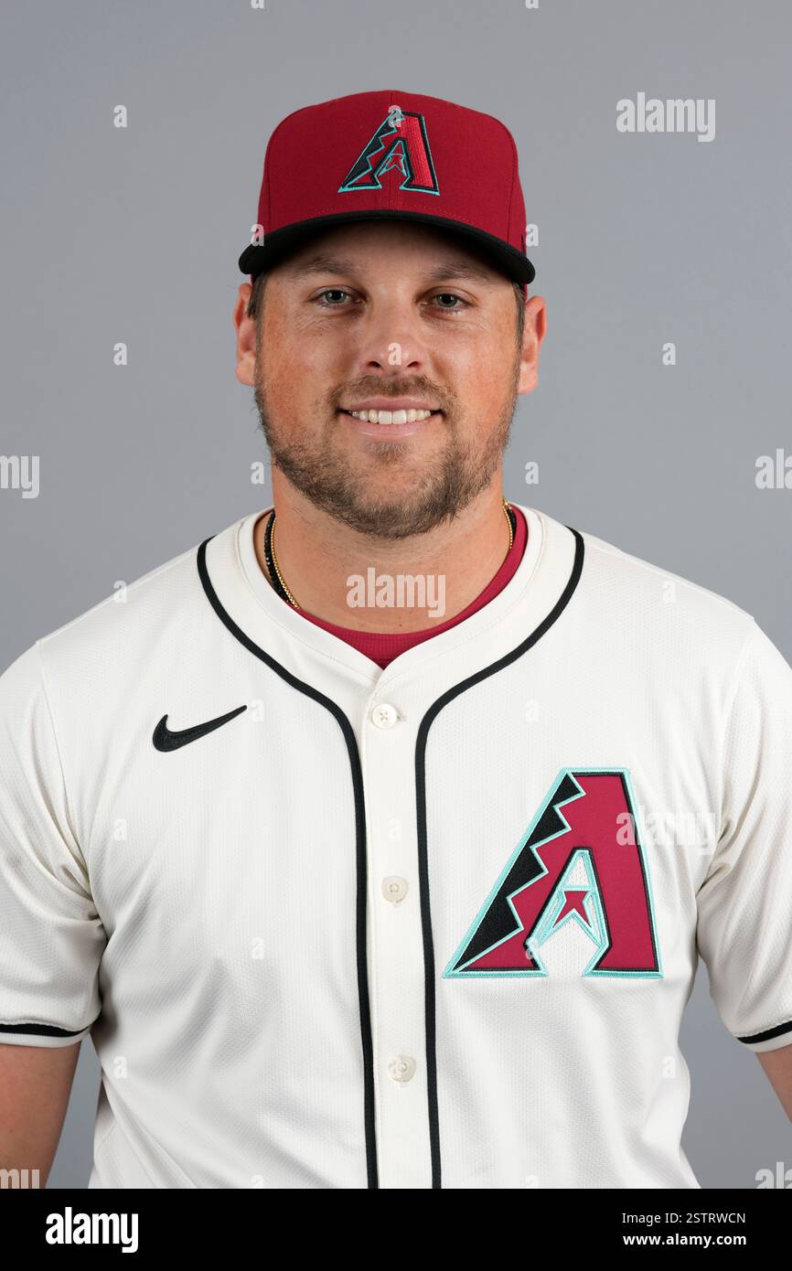 This is a 2025 photo of pitcher Kevin Ginkel of the Arizona ...
