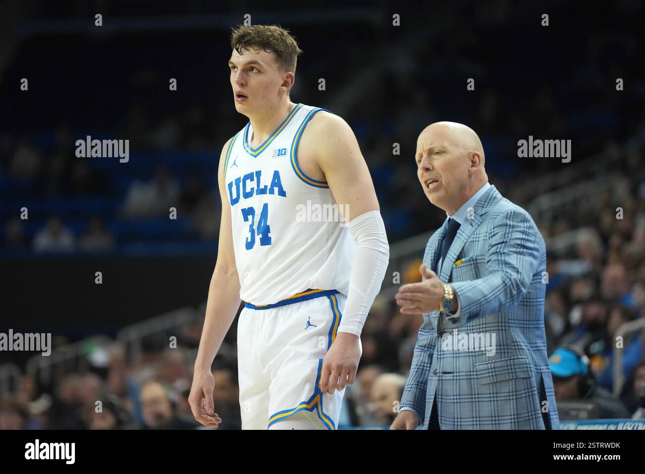 Los Angeles, United State. 18th Feb, 2025. UCLA Bruins head coach Mick ...