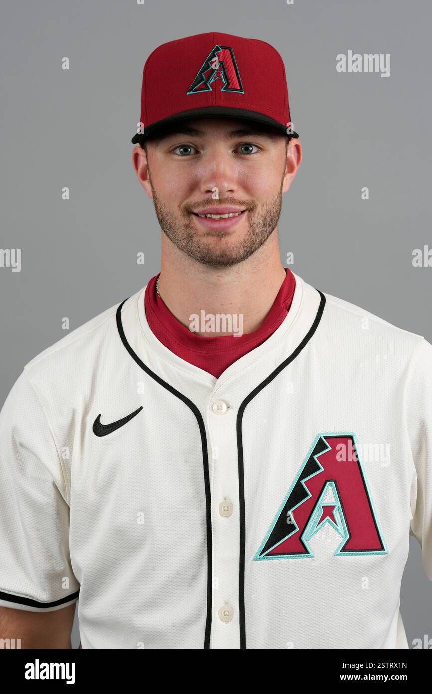 This is a 2025 photo of pitcher Bryce Jarvis of the Arizona ...