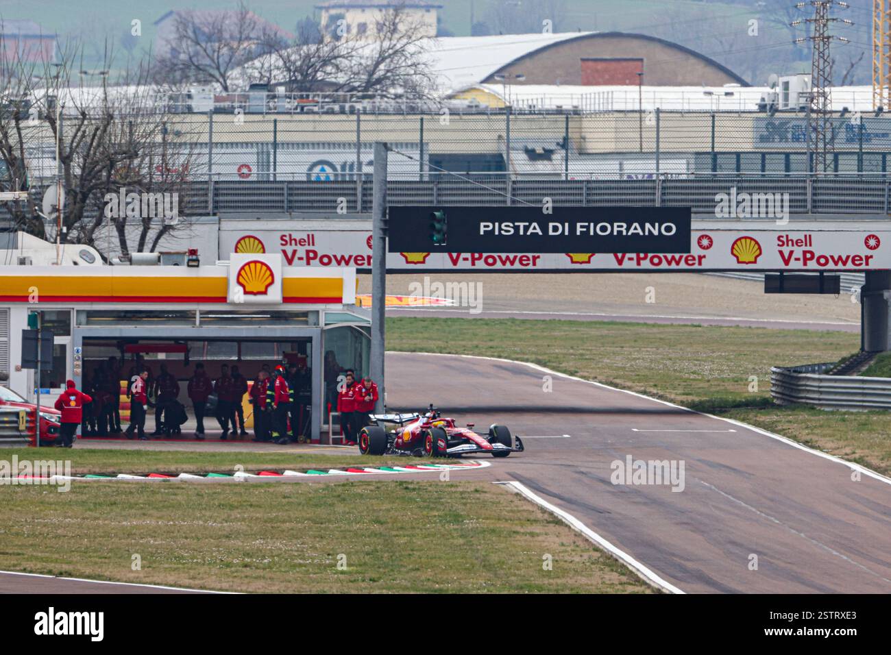 Fiorano, Italy. 19th Feb, 2025. 2/19/2025 - during Ferrari SF-25 ...