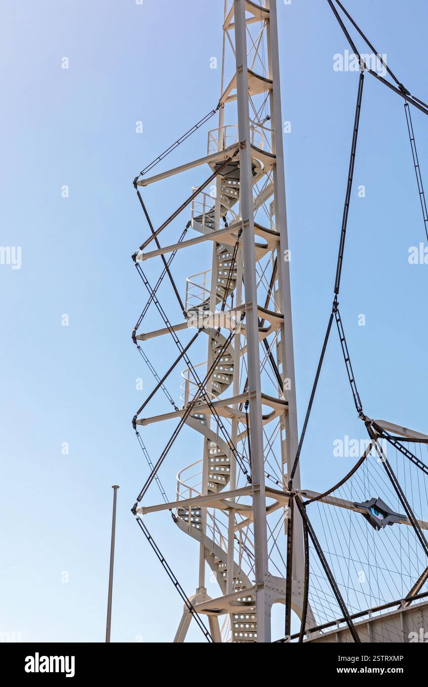 Helix Stairs Tower Stock Photo - Alamy