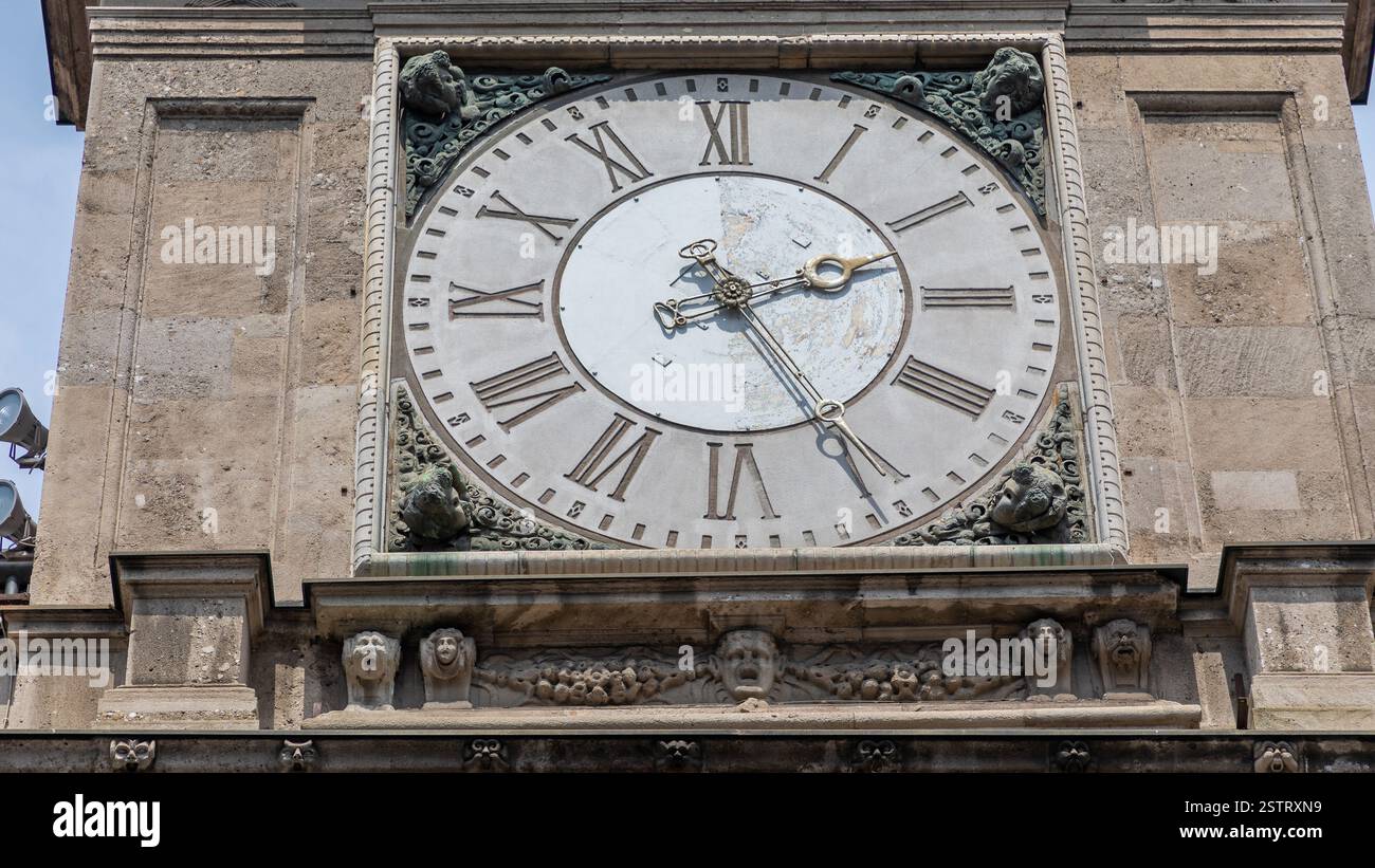 Milan clock tower hi-res stock photography and images - Alamy