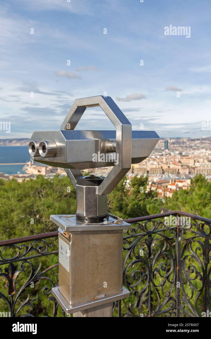Coin Operated Tower Viewer Stock Photo - Alamy