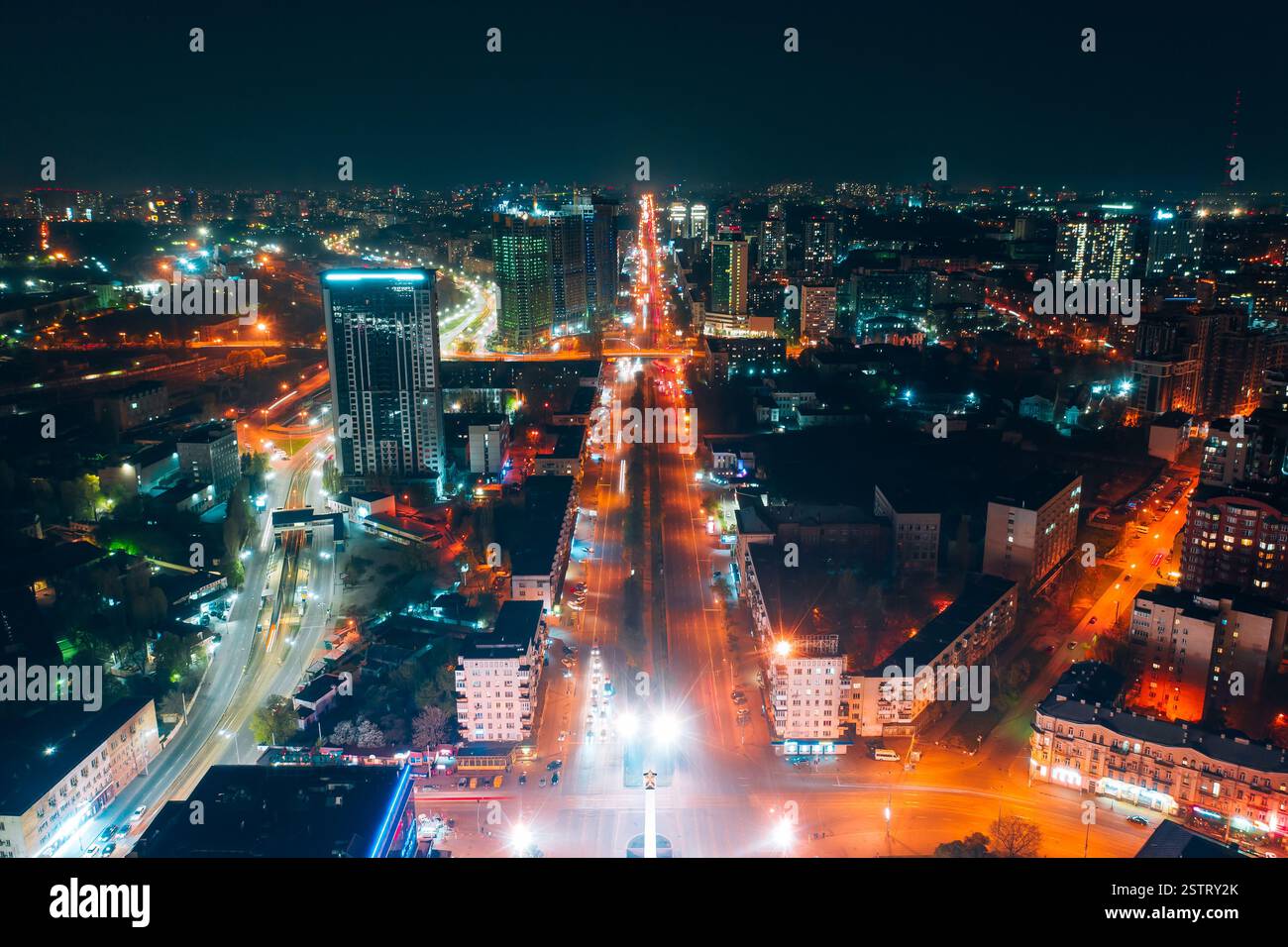 Panoramic night view on hi-res stock photography and images - Alamy