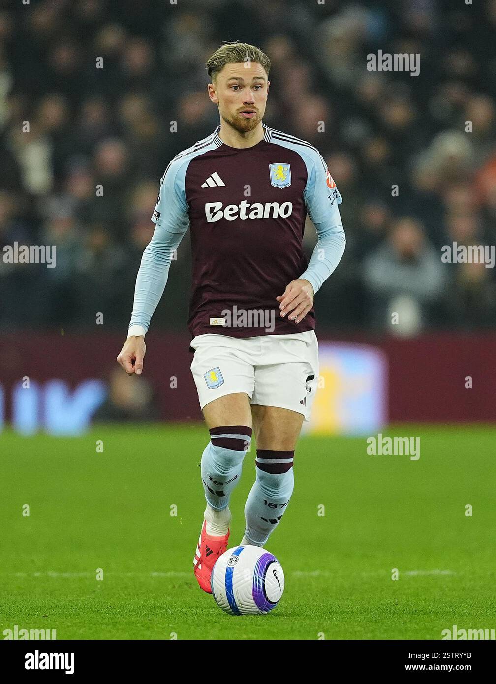 Aston Villa's Matty Cash during the Premier League match at Villa Park ...