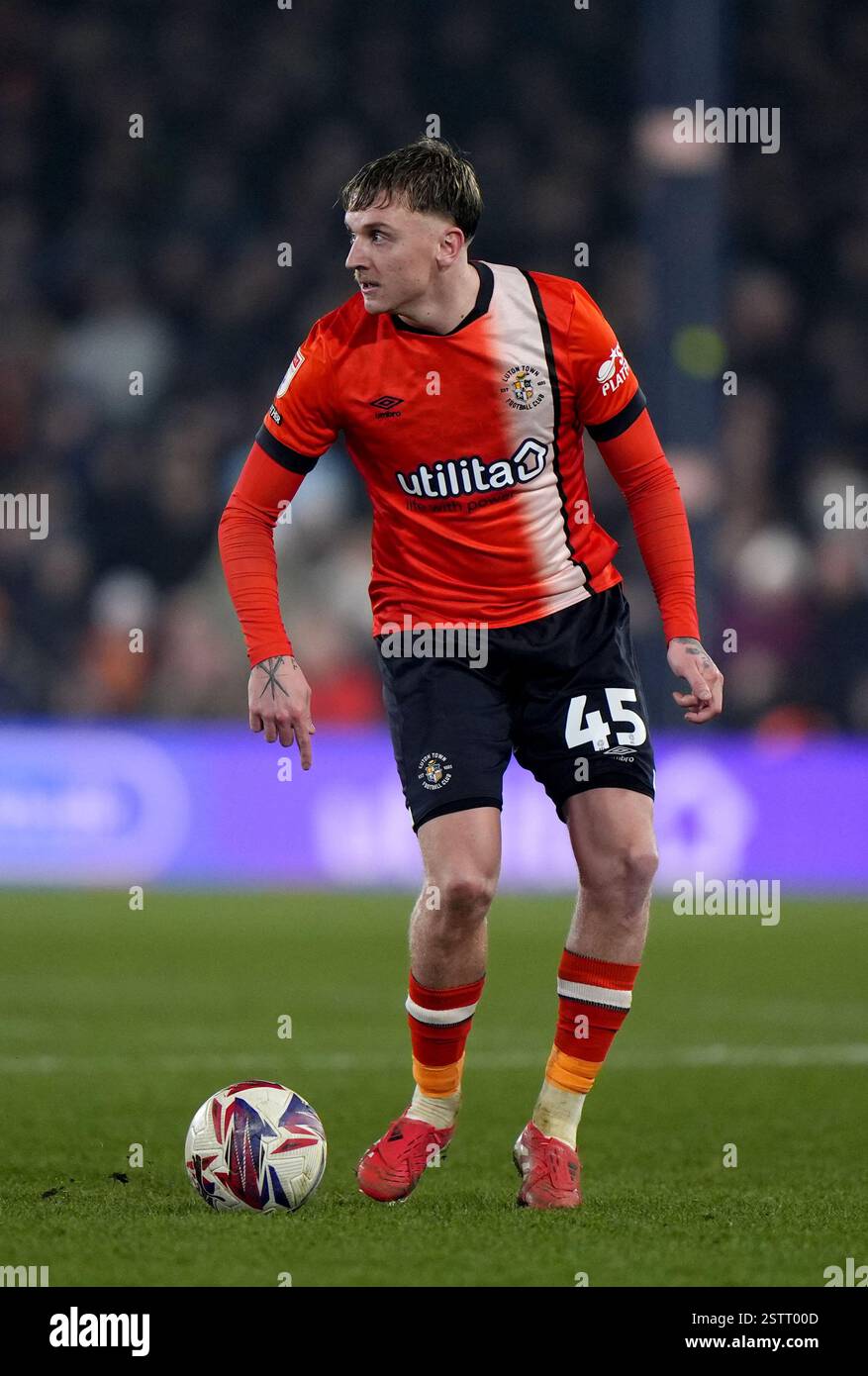Luton Town's Alfie Doughty during the Sky Bet Championship match at ...
