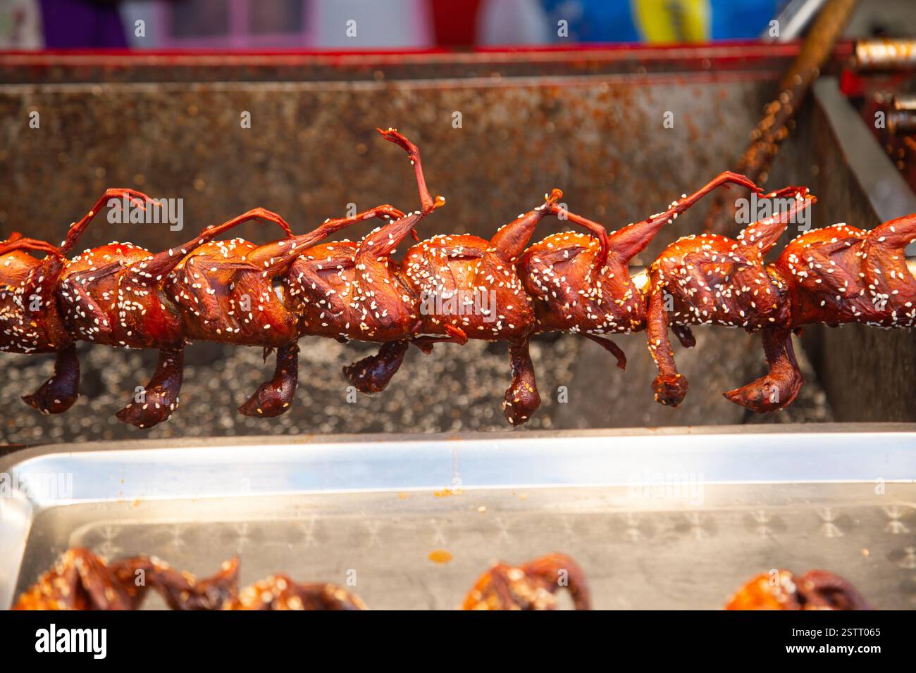 Bangkok, Thailand, January 29th, 2025, close up shot of street food for ...