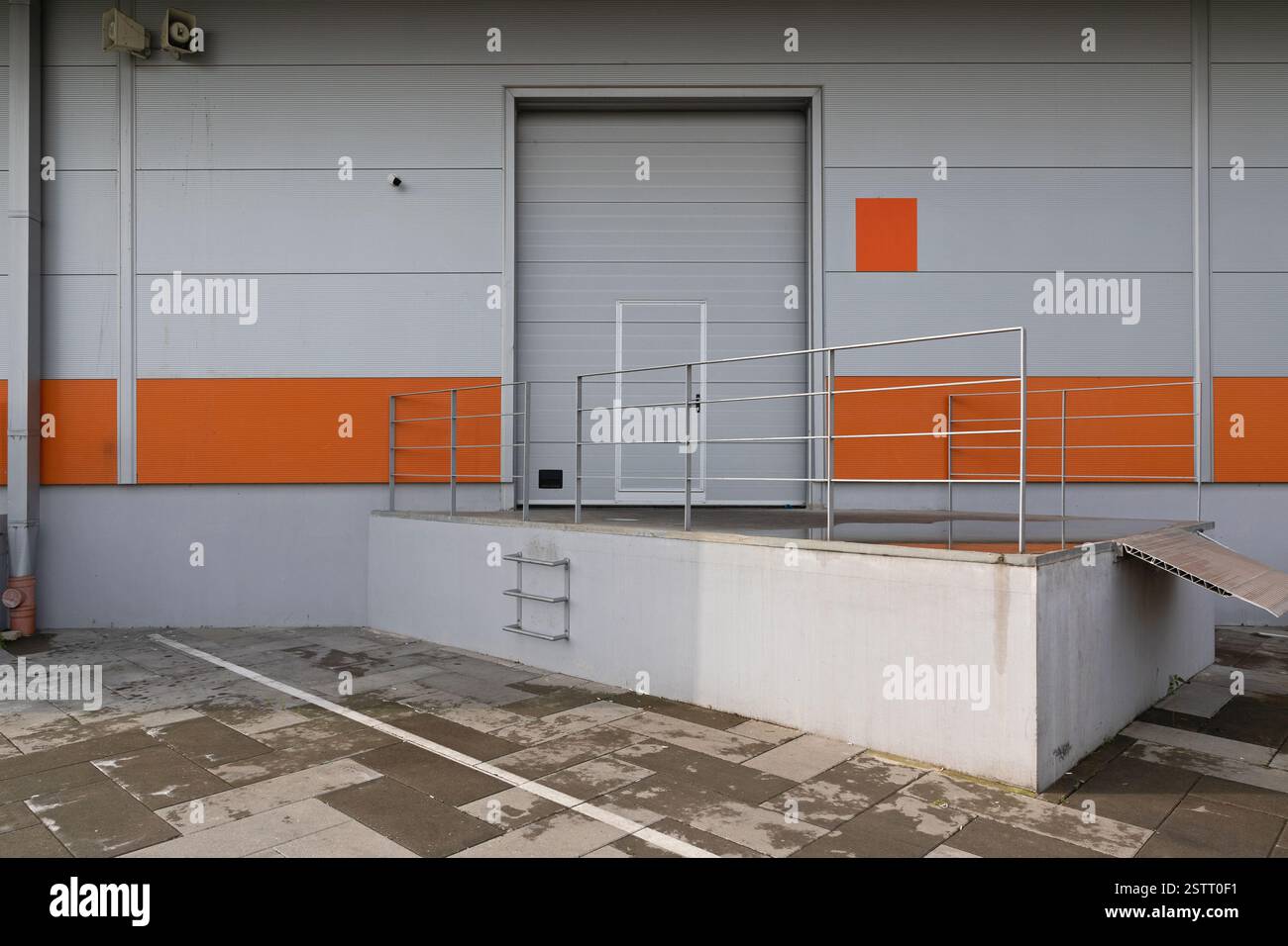 Loading Dock Door Stock Photo - Alamy