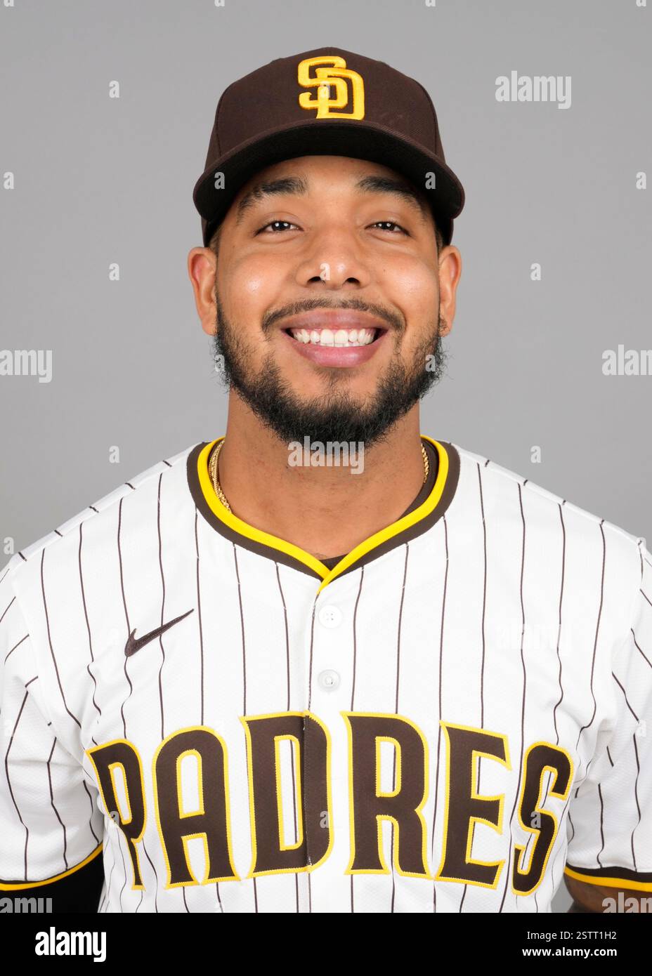 This is a 2025 photo of pitcher Luis Patino of the San Diego Padres ...