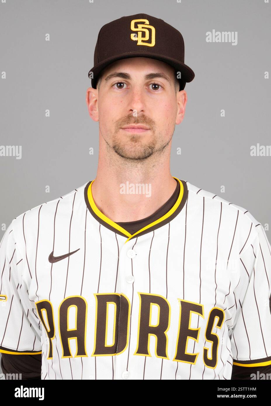 This is a 2025 photo of pitcher Bryan Hoeing of the San Diego Padres ...