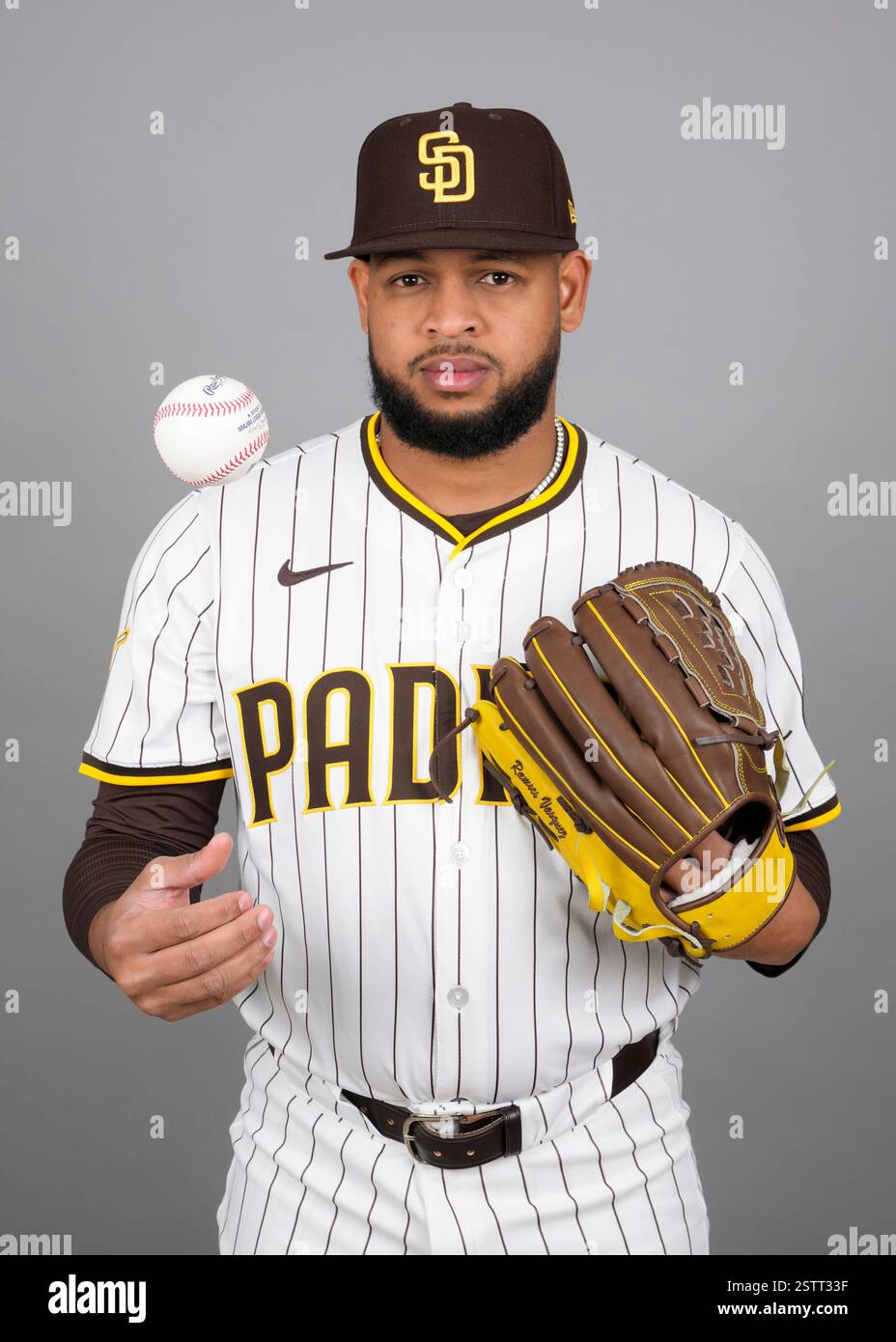 This is a 2025 photo of pitcher Randy Vásquez of the San Diego Padres ...