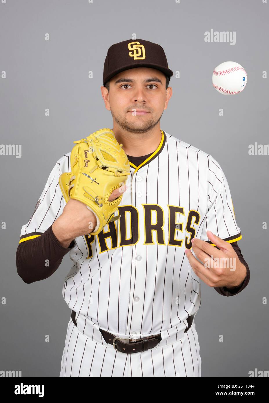 This is a 2025 photo of pitcher Omar Cruz of the San Diego Padres ...
