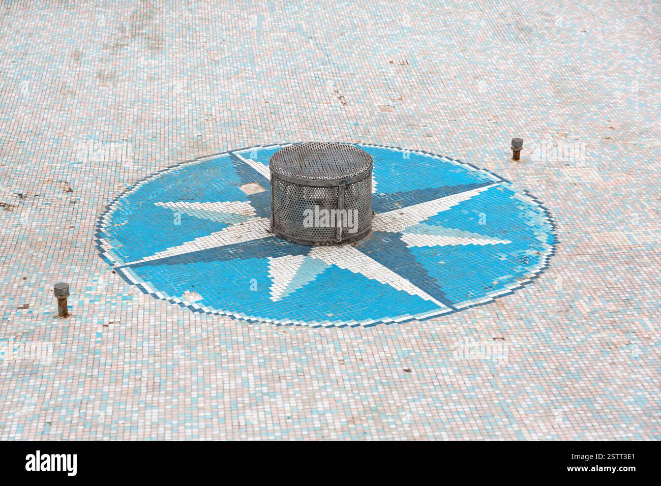 Fountain Compass Star Stock Photo - Alamy