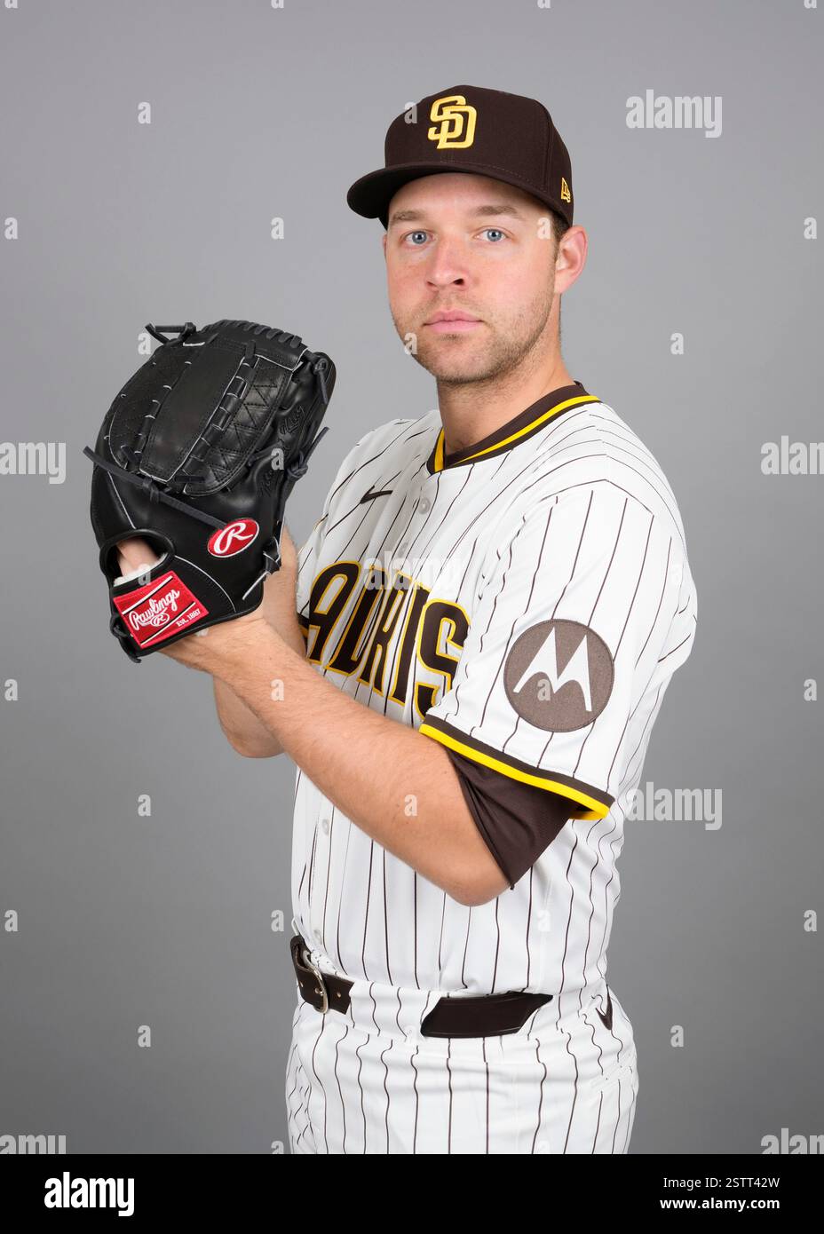This is a 2025 photo of pitcher Michael King of the San Diego Padres ...