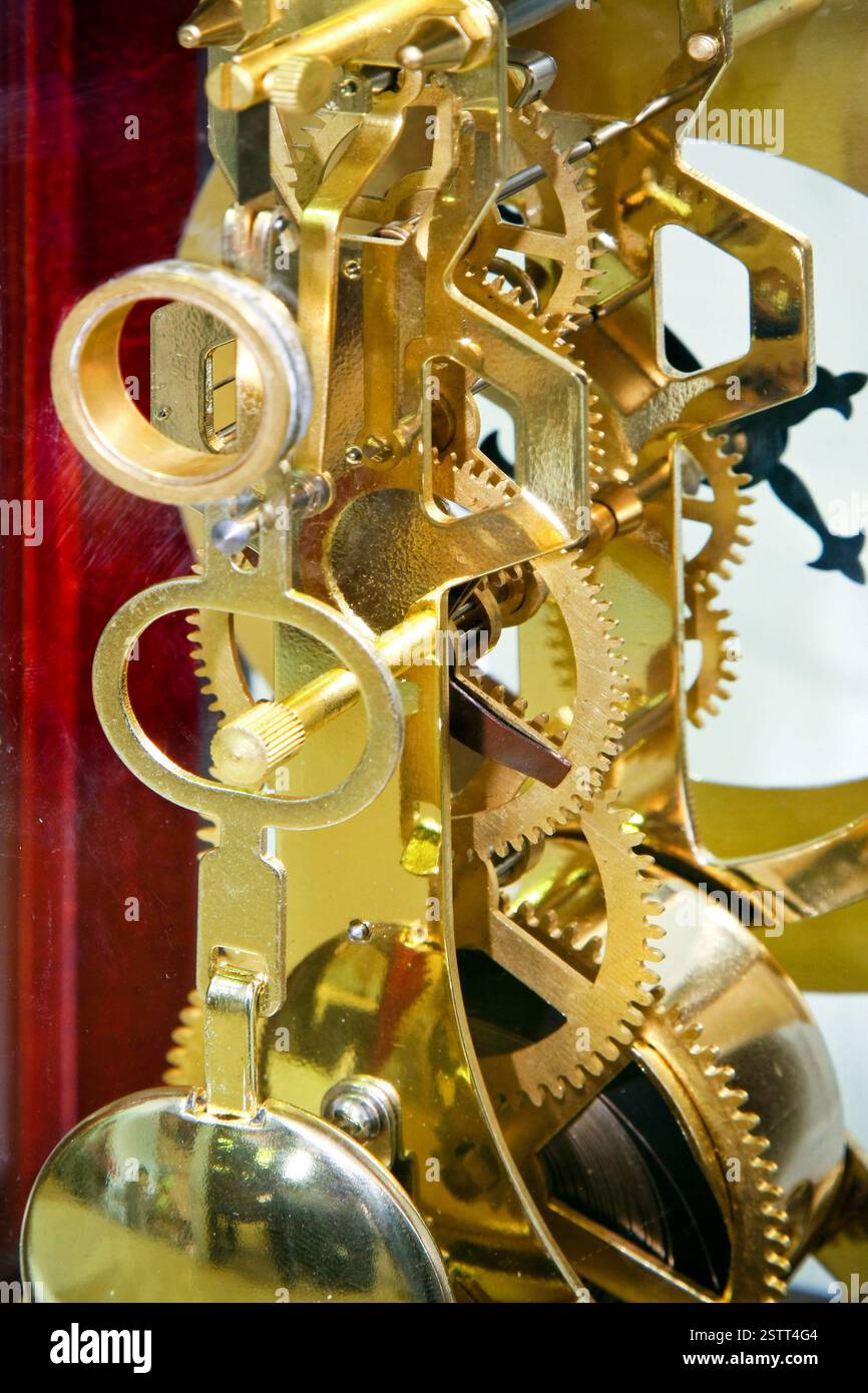 Clock gears 2 Stock Photo - Alamy