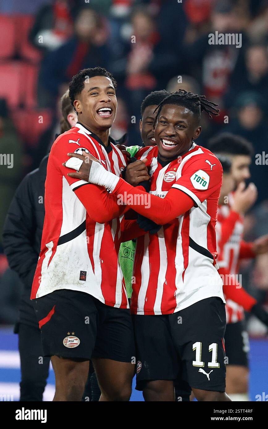 EINDHOVEN, 19-02-2025, Philips Stadium, UEFA Champions League season ...