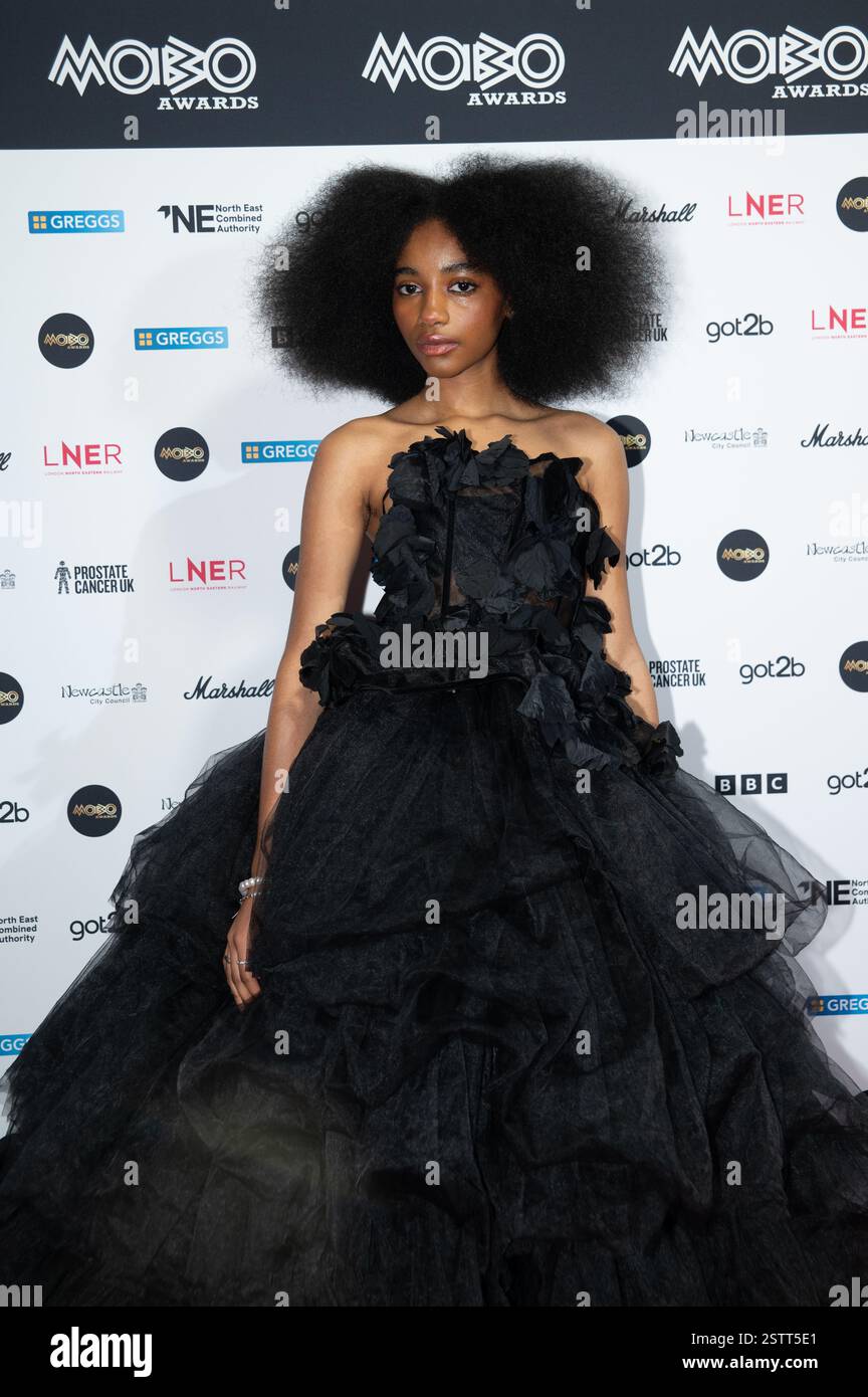 Newcastle, United Kingdom. 18th February 2025. Flowerovlove Joyce Cissé ...