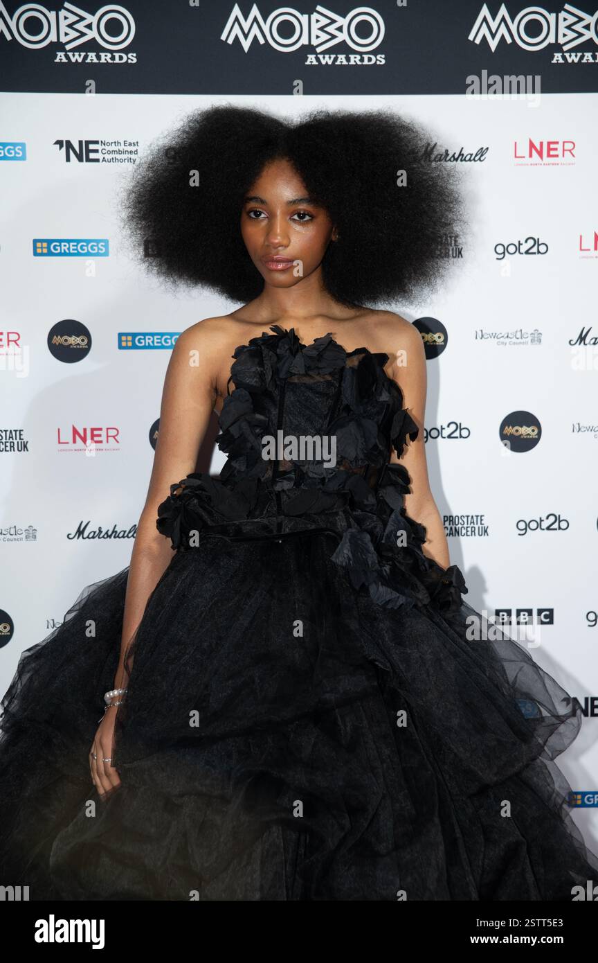 Newcastle, United Kingdom. 18th February 2025. Flowerovlove Joyce Cissé ...