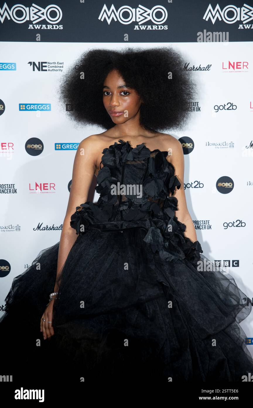 Newcastle, United Kingdom. 18th February 2025. Flowerovlove Joyce Cissé ...