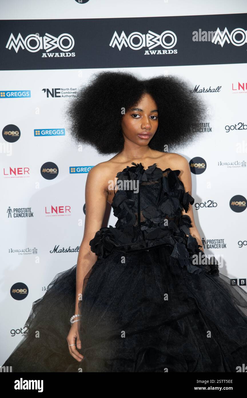 Newcastle, United Kingdom. 18th February 2025. Flowerovlove Joyce Cissé ...