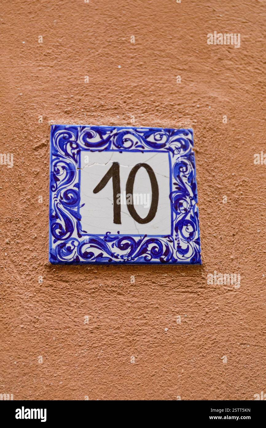House Number Ten Stock Photo - Alamy
