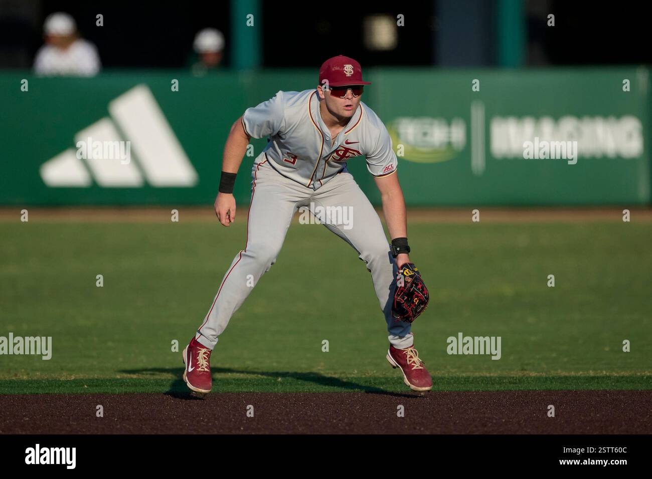 Florida State Seminoles second baseman Drew Faurot (3) during an NCAA ...