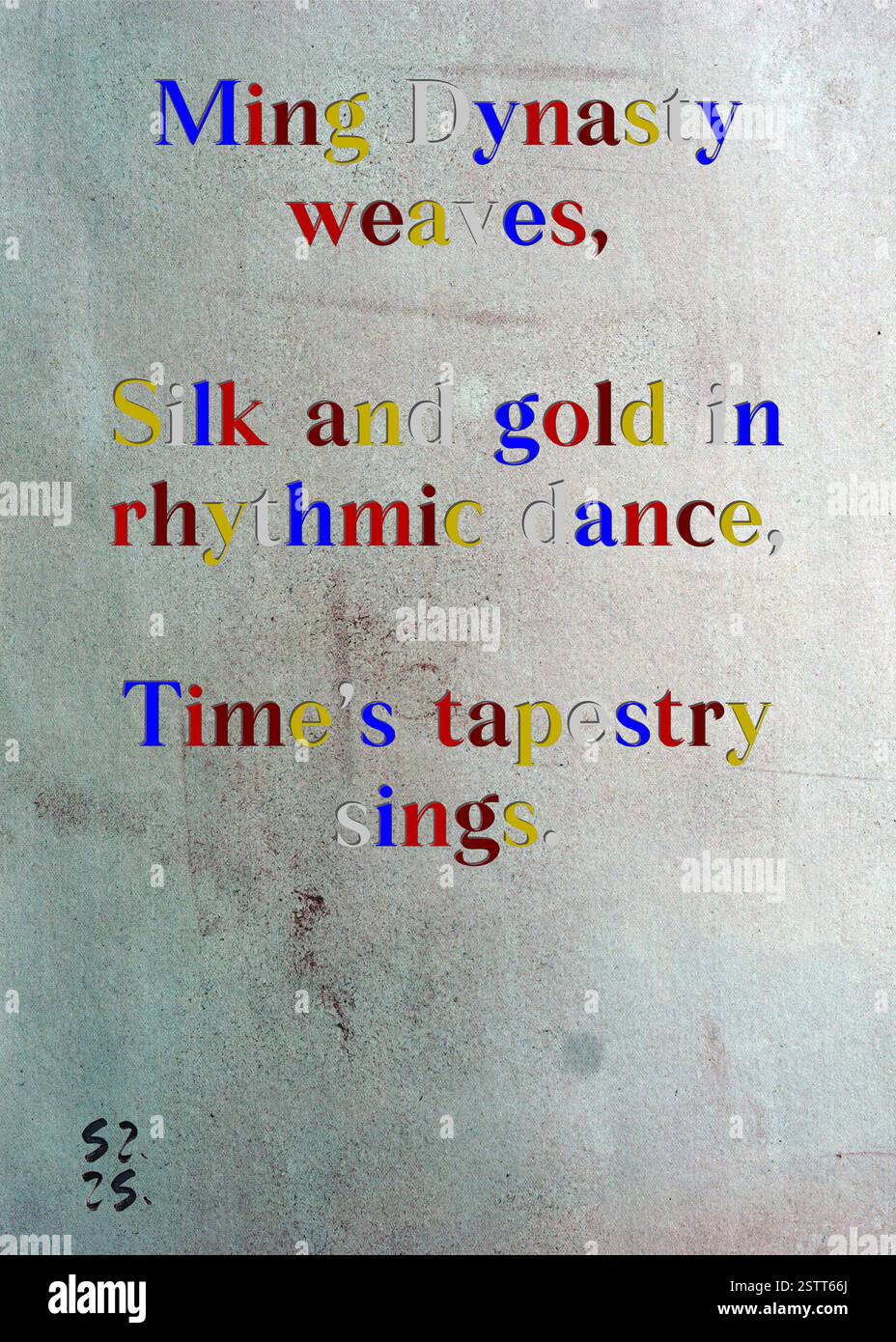 Ming Dynasty weaves, Silk and gold in rhythmic dance, Time's tapestry ...