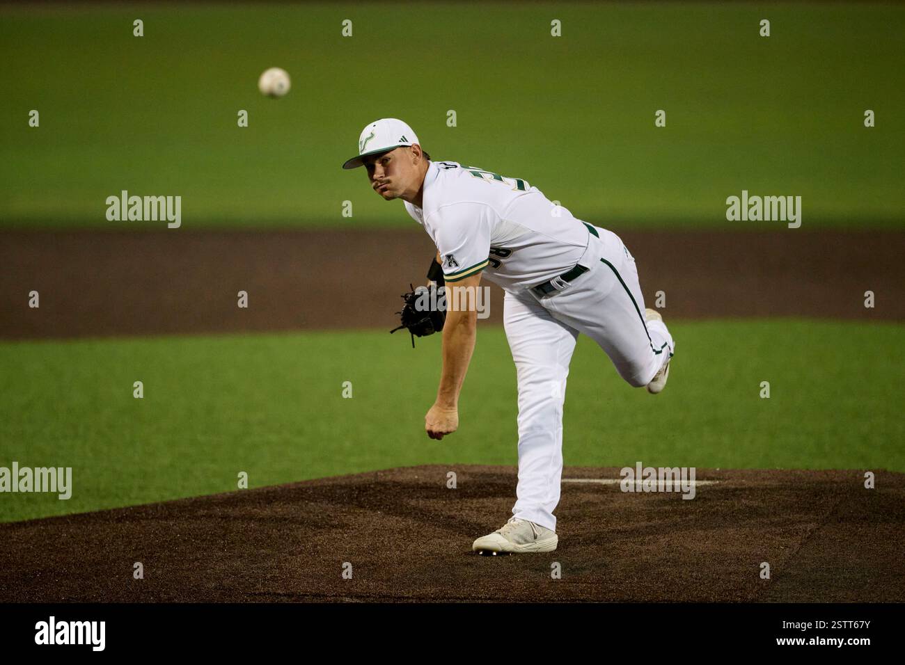 USF Bulls pitcher Caleb Pundsack (38) during an NCAA baseball game ...