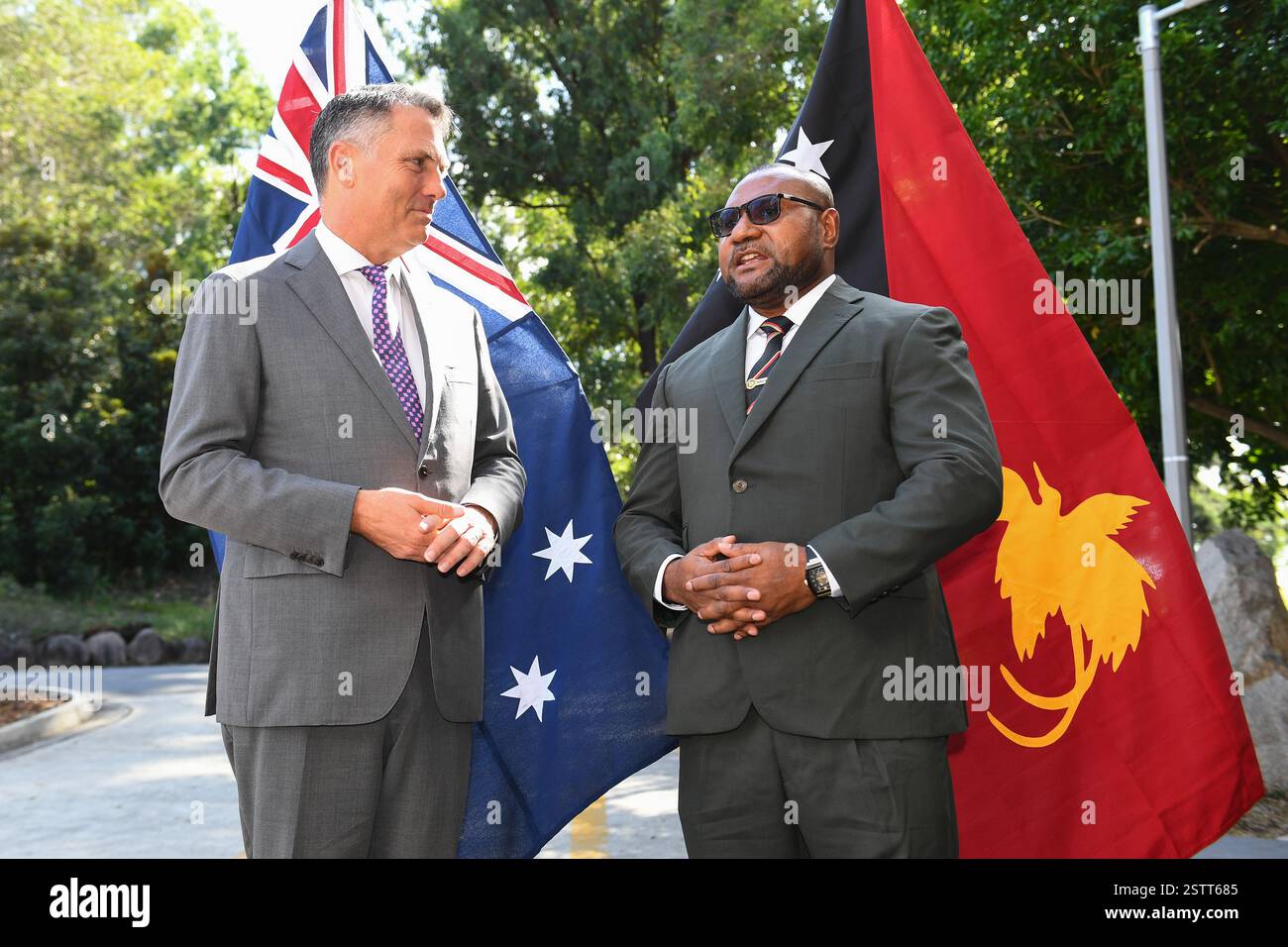 Brisbane, Australia. 20th Feb, 2025. Deputy Prime Minister Richard ...