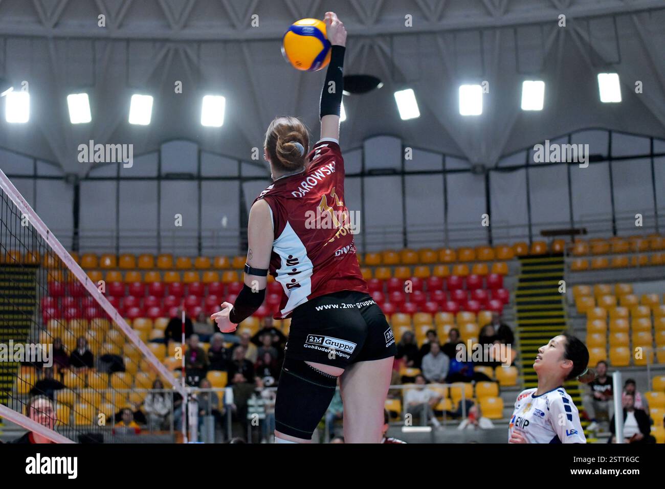 Lara Alyssa Darowski of SC Potsdam - SMI Roma Volley vs SC Potsdam ...