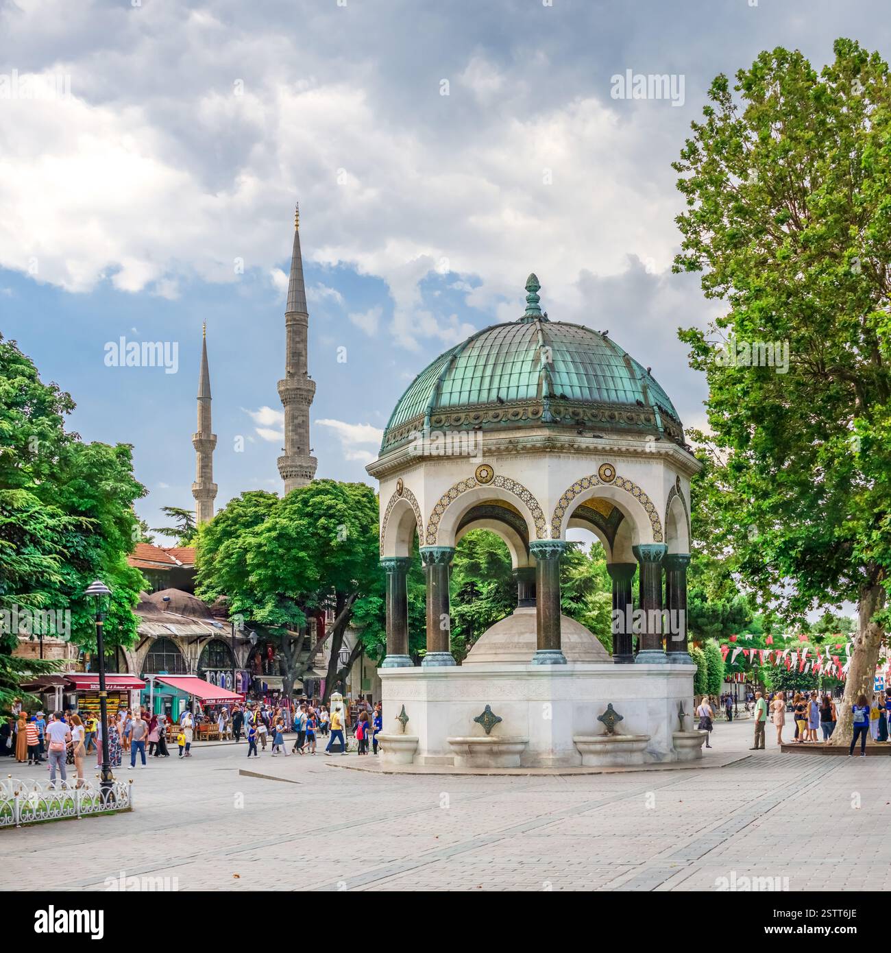 German fountain in Istanbul, Turkey Stock Photo - Alamy