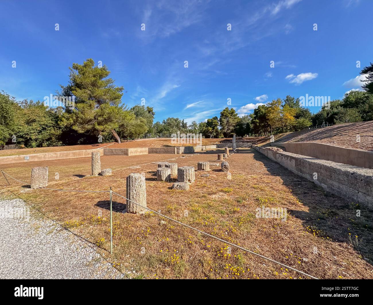 Olympia, Greece - July 4, 2024: Birthplace of the Olympic Games ...