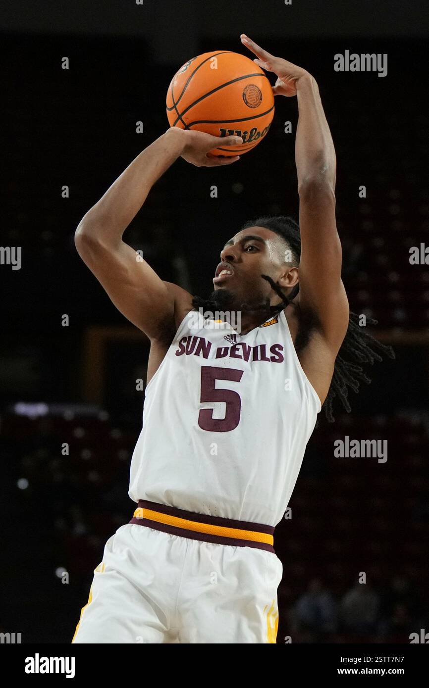 Arizona State guard Amier Ali (5) during the first half of an NCAA ...