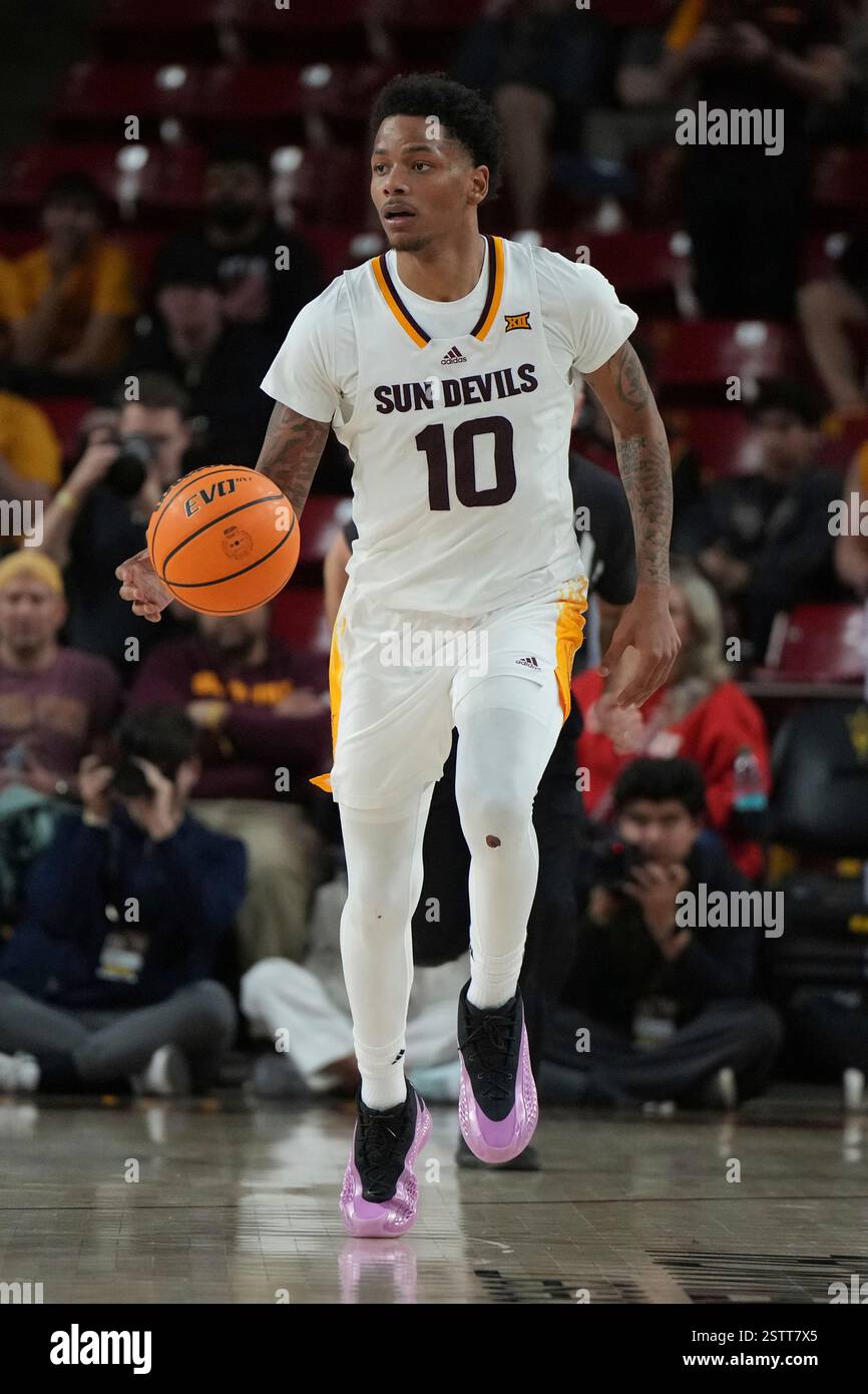 Arizona State guard BJ Freeman (10) during the first half of an NCAA ...