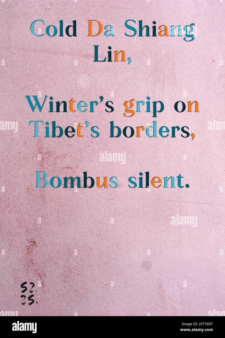 Cold Da Shiang Lin, Winter's grip on Tibet's borders, Bombus silent ...