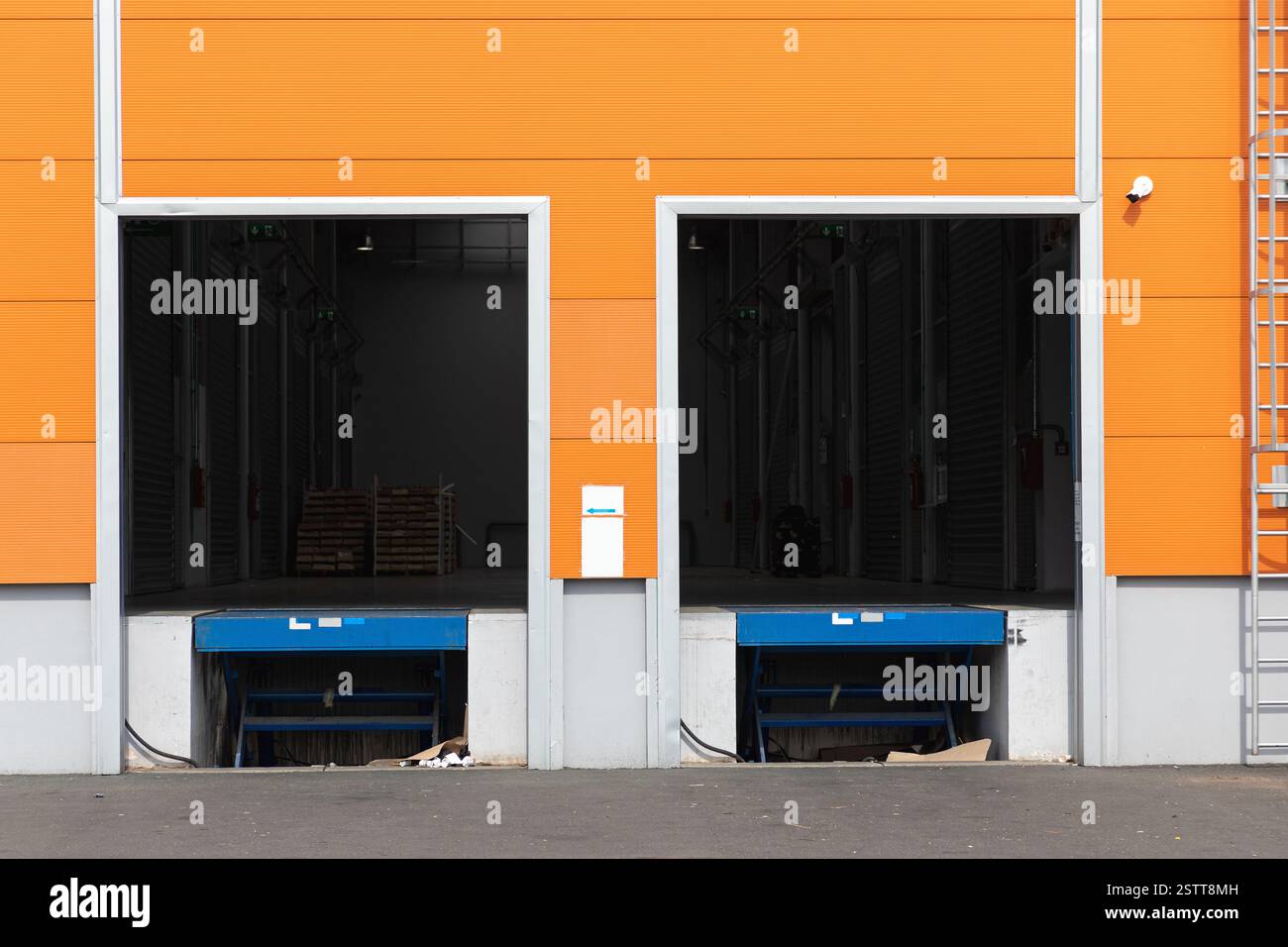 Two Cargo Doors Stock Photo - Alamy